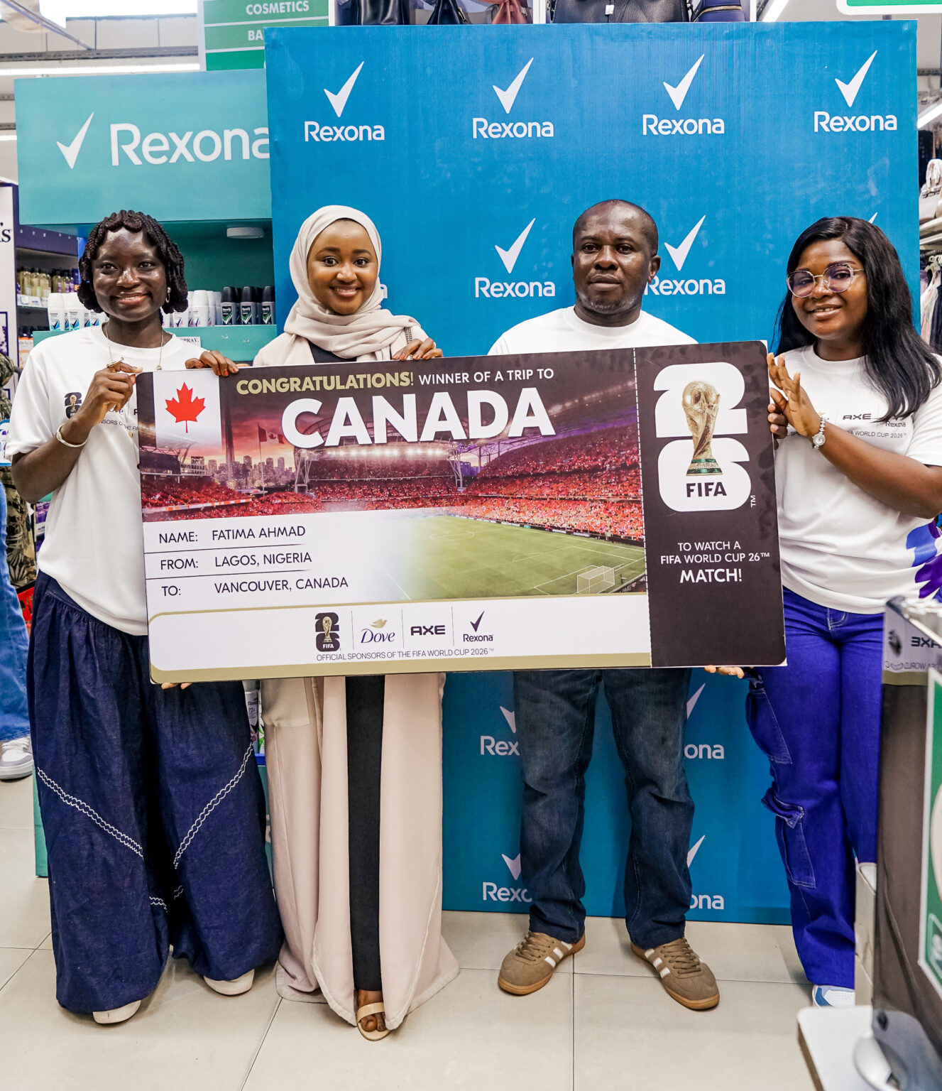 Winners emerge at Rexona Consumer Promotion, get tickets to watch FIFA ...