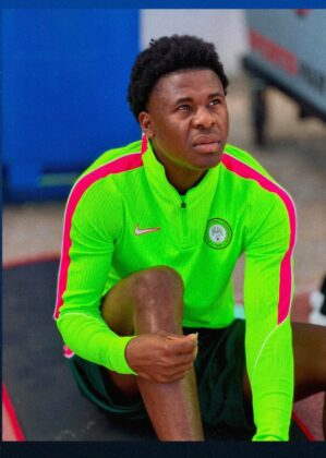 Christian Akpan Steals Attention In Super Eagles Training, Otele Shines ...