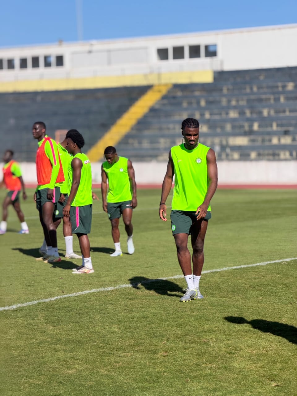 Super Eagles Training: Akpan Pushing To Start, Bewene Gets Attacking ...